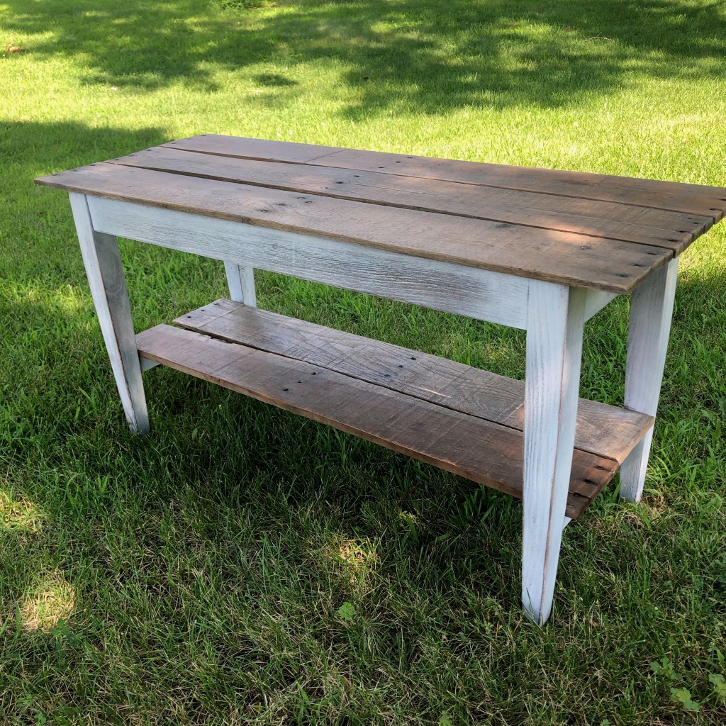 Pallet Shoe Bench